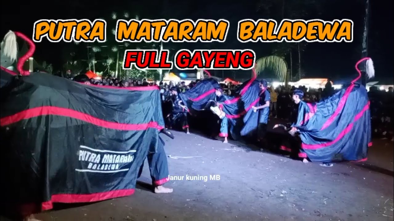 PUTRA MATARAM BALADEWA‼️FULL GAYENG - YouTube