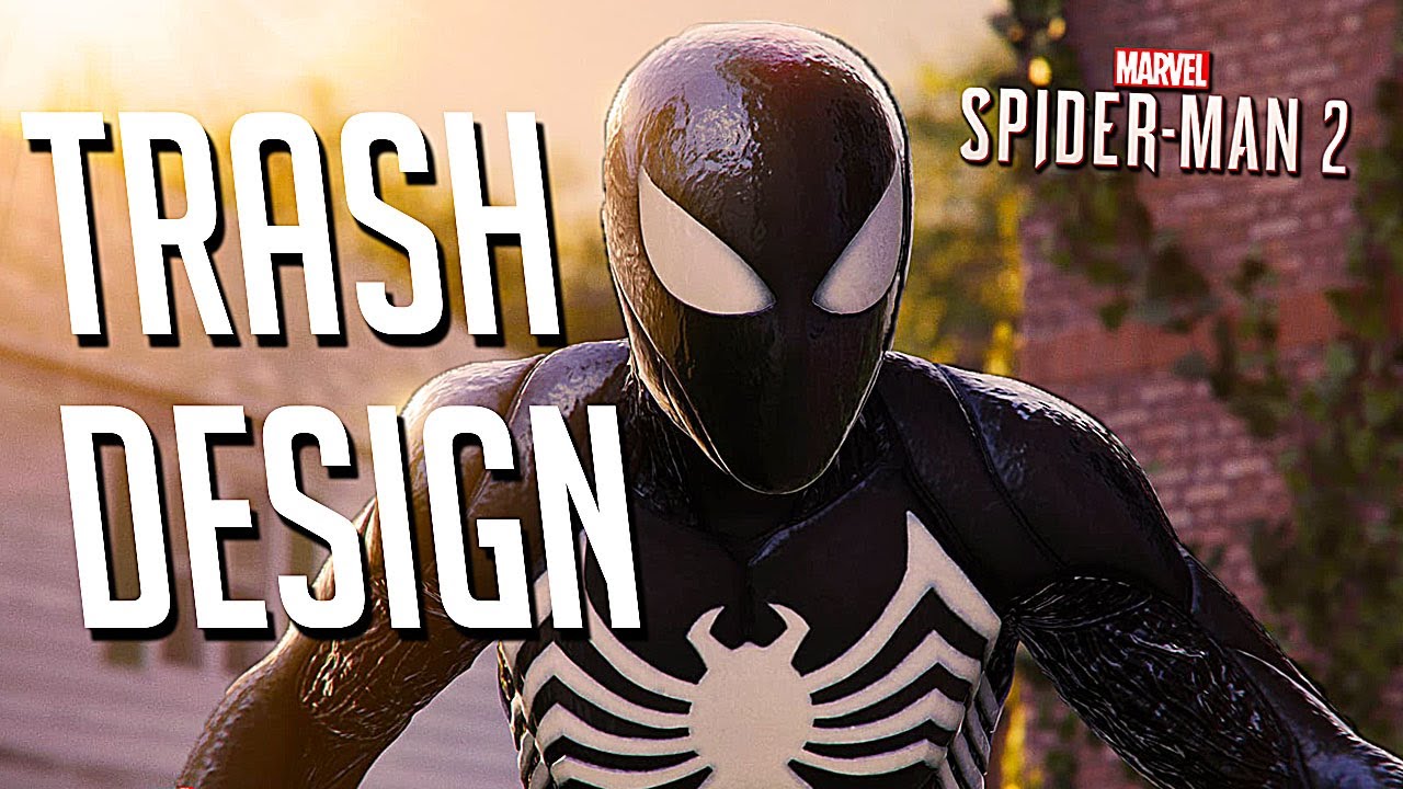 Black Suit Design is TRASH!? (Design Breakdown/Discussion) | Spider-Man ...