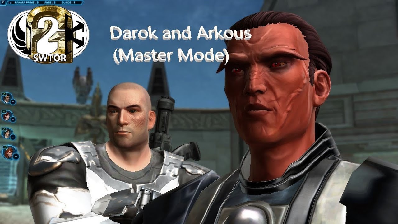 SWTOR: Darok and Arkous; Legacy of the Rakata final boss(es) fight ...