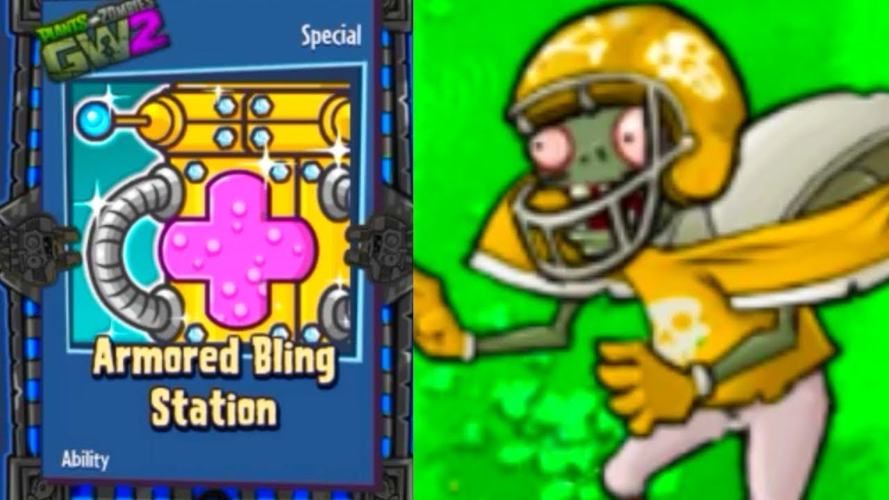 PVZ Garden Warfare 2 - ARMORED BLING STATION Ability Review RUX ...
