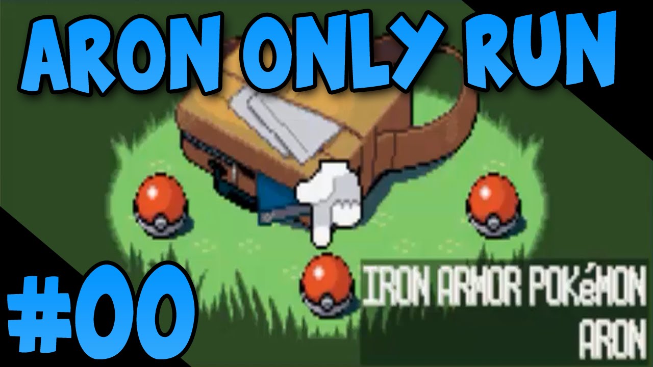 Pokemon Sapphire Aron only run! Episode 00 - Introduction. w/ FACECAM ...