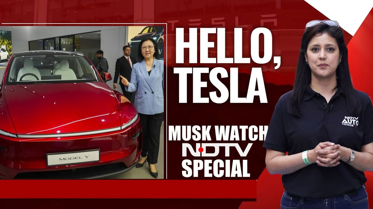 Tesla In India | Hello, Tesla: NDTV Visits EV Giant's First Showroom In ...