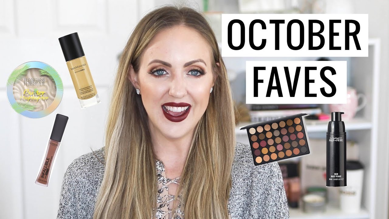 October Beauty Favorites! - YouTube