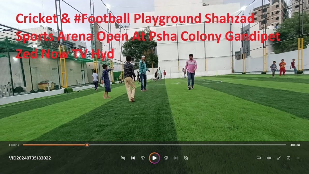 Cricket & Football Playground Open By Shahzad Sports Arena, Pasha ...