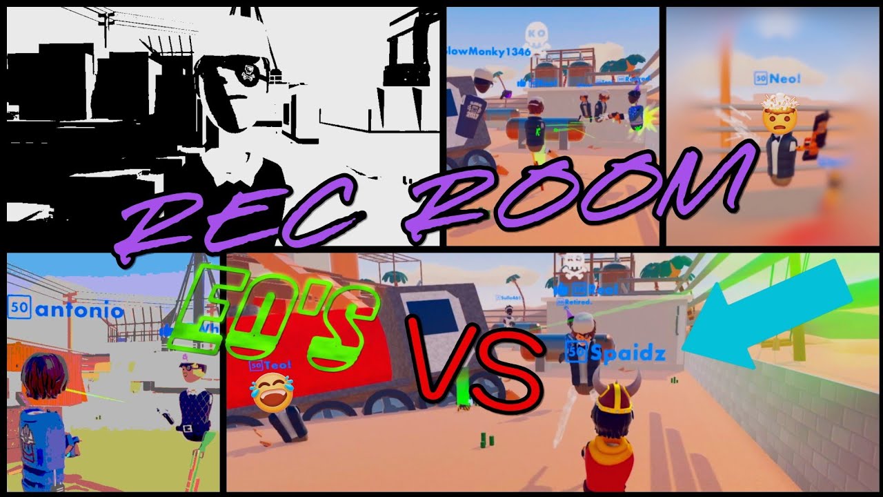 Rec Room Rust - Eo's Vs Spaidz and others! - YouTube