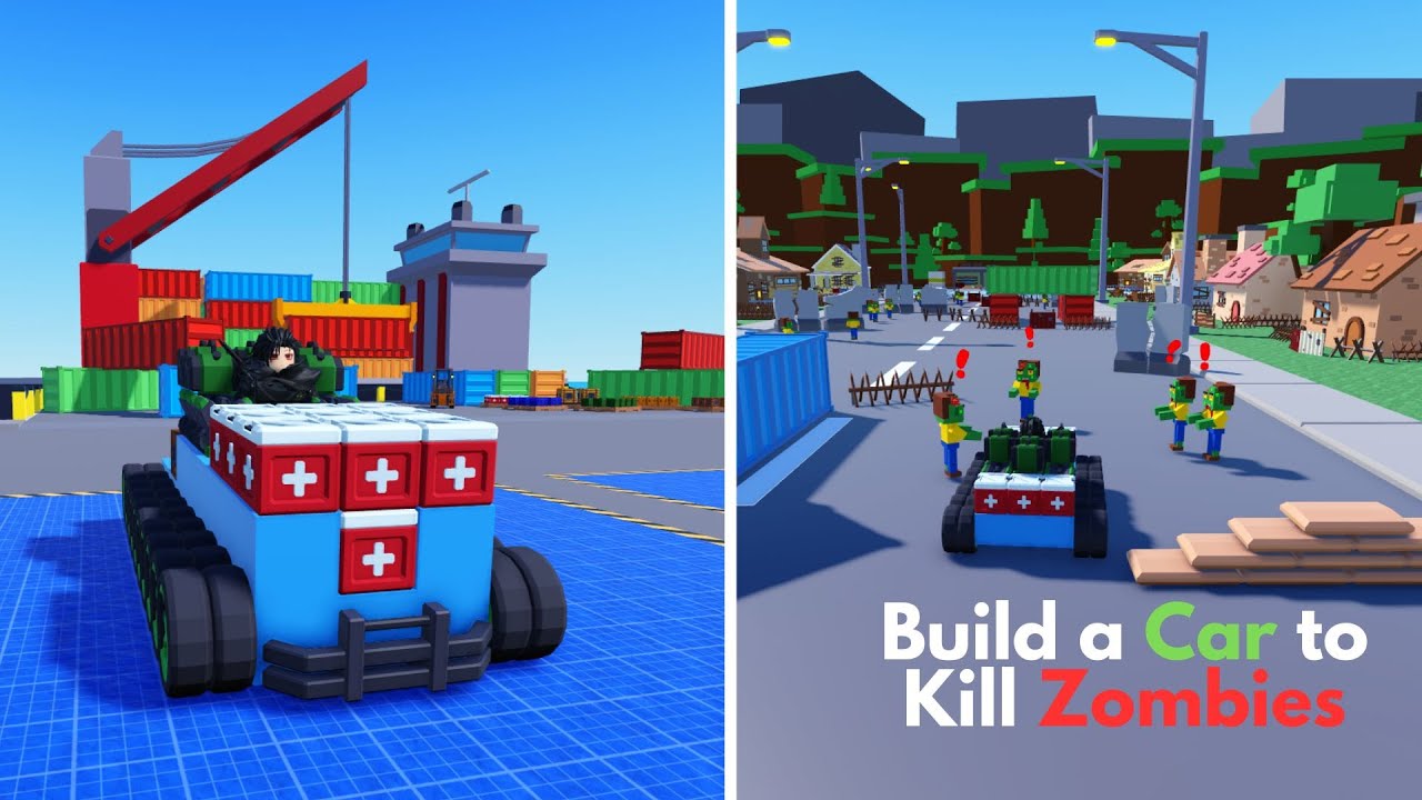 MOBIL TERKUAT UNTUK MENGALAHKAN JOMBI-JOMBI ITU.... | Roblox ( Build a ...