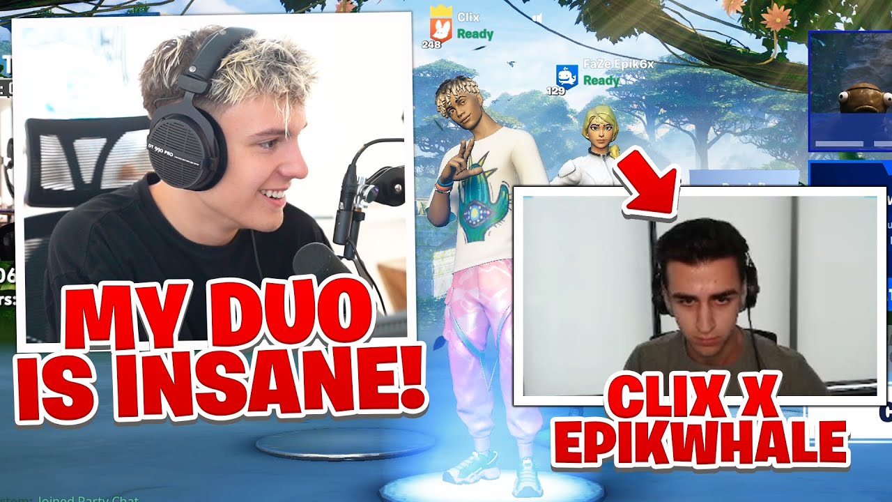 Clix & FaZe EpikWhale Pro Scrim Highlights #1 - YouTube