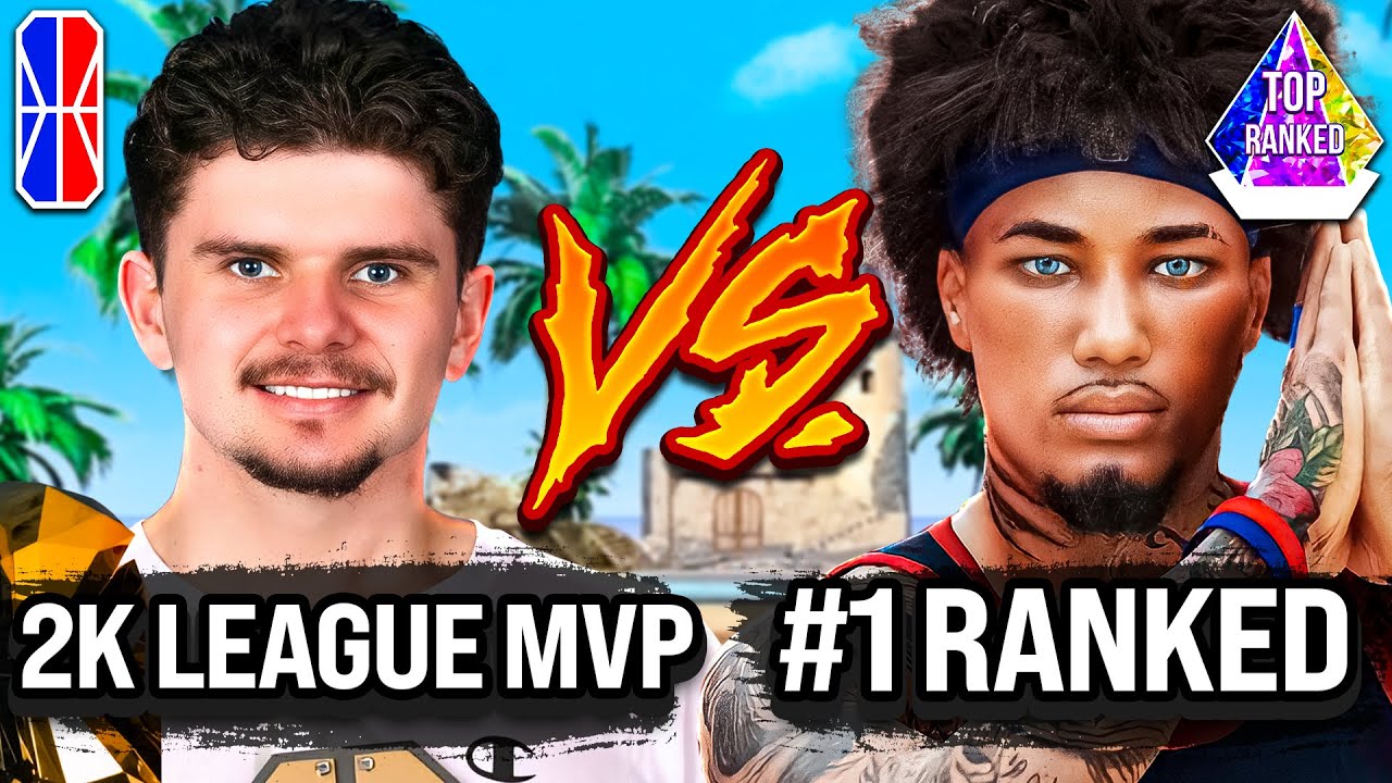 2K LEAGUE MVP vs #1 RANKED 3v3 PLAYER - $1000 WAGER NBA 2K25 - YouTube