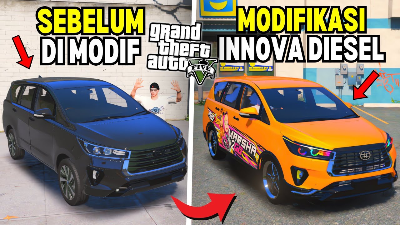 Aku Modifikasi Mobil Innova Diesel Untuk Ikut Diesel War di GTA 5 MOD ...