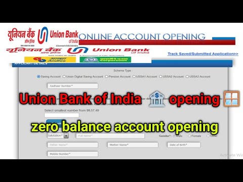 union bank account opening online 🔥 union bank of india open account 🔥 ...