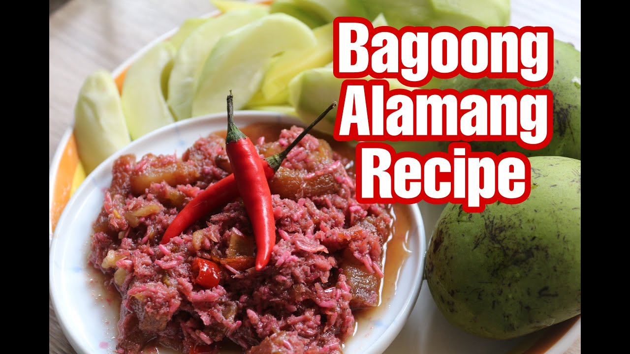Bagoong Alamang Recipe with Pork |Jenlicious blog recipe - YouTube