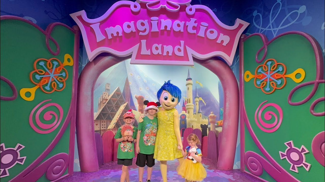 Joy from Pixar’s Inside Out in Imagination Land - YouTube