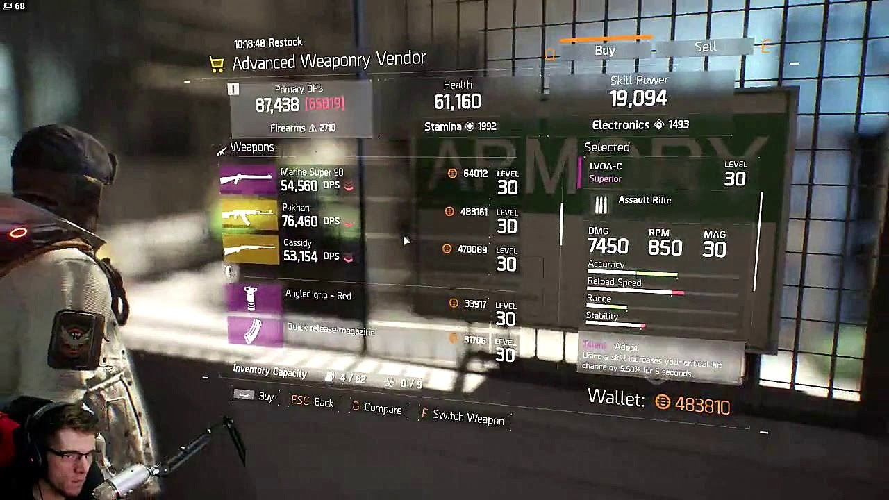 The Division - Level 30 (End Game) - Hunting for High Ends! - YouTube