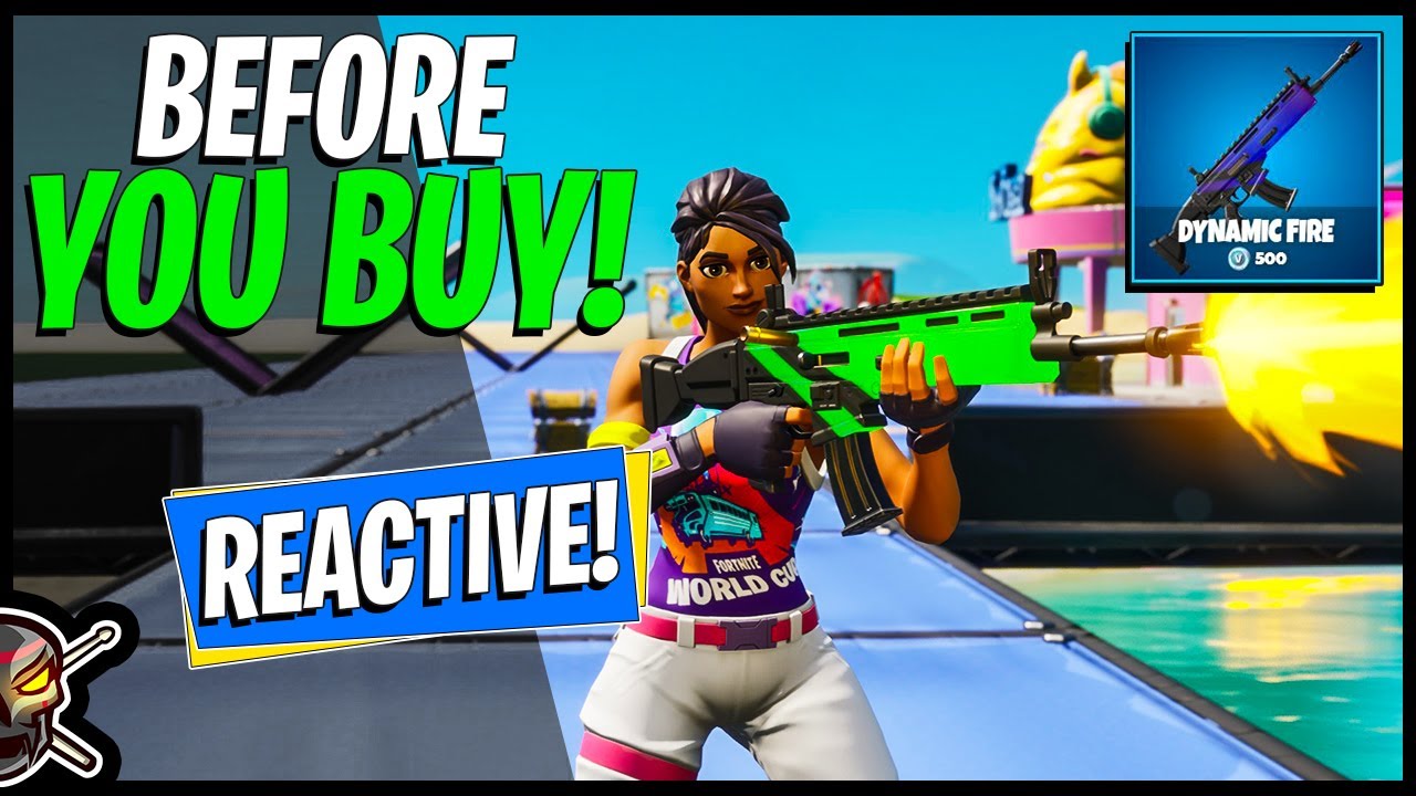New DYNAMIC FIRE WRAP! Before You Buy (Fortnite Battle Royale) - YouTube