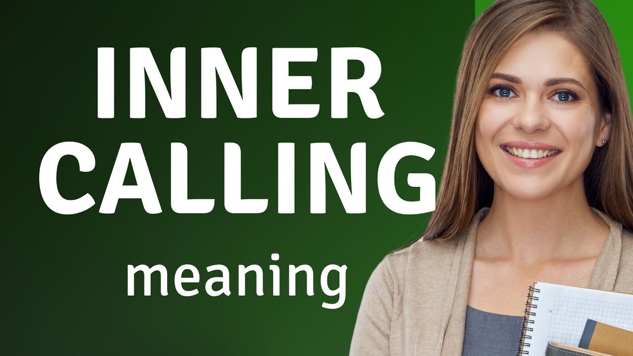 Understanding Your Inner Calling: A Guide to Self-Discovery - YouTube