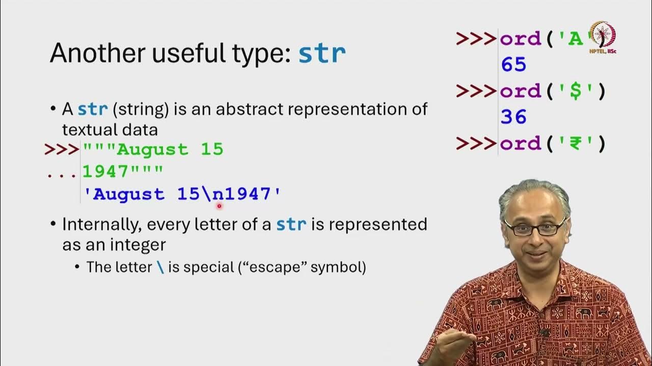 Lec 26 Strings - YouTube
