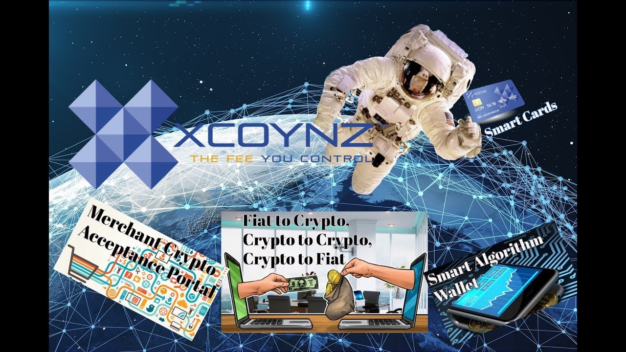 XCOYNZ Exchange Fiat On & Offramp, Smart Card, AI wallet, Merchant ...