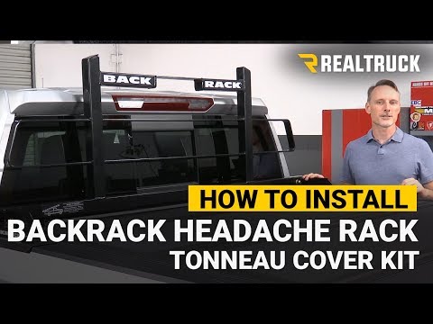 How to Install Backrack Original Headache Rack Tonneau Cover Kit