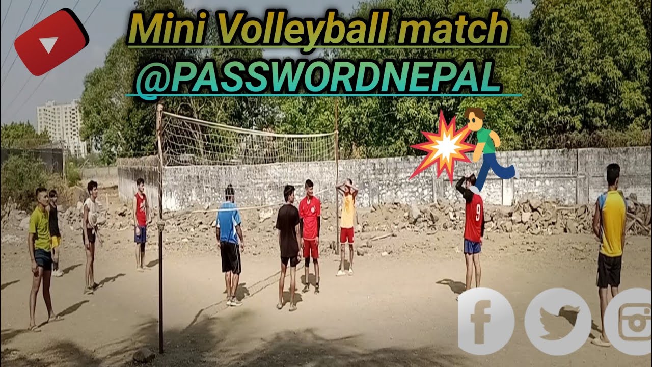 Mini Volleyball Match | Volleyball Small Games | - YouTube