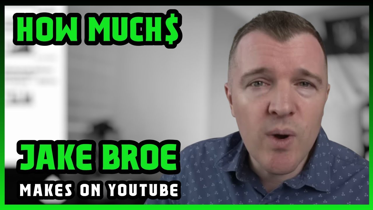 How Much Jake Broe Get paid From YouTube | - YouTube