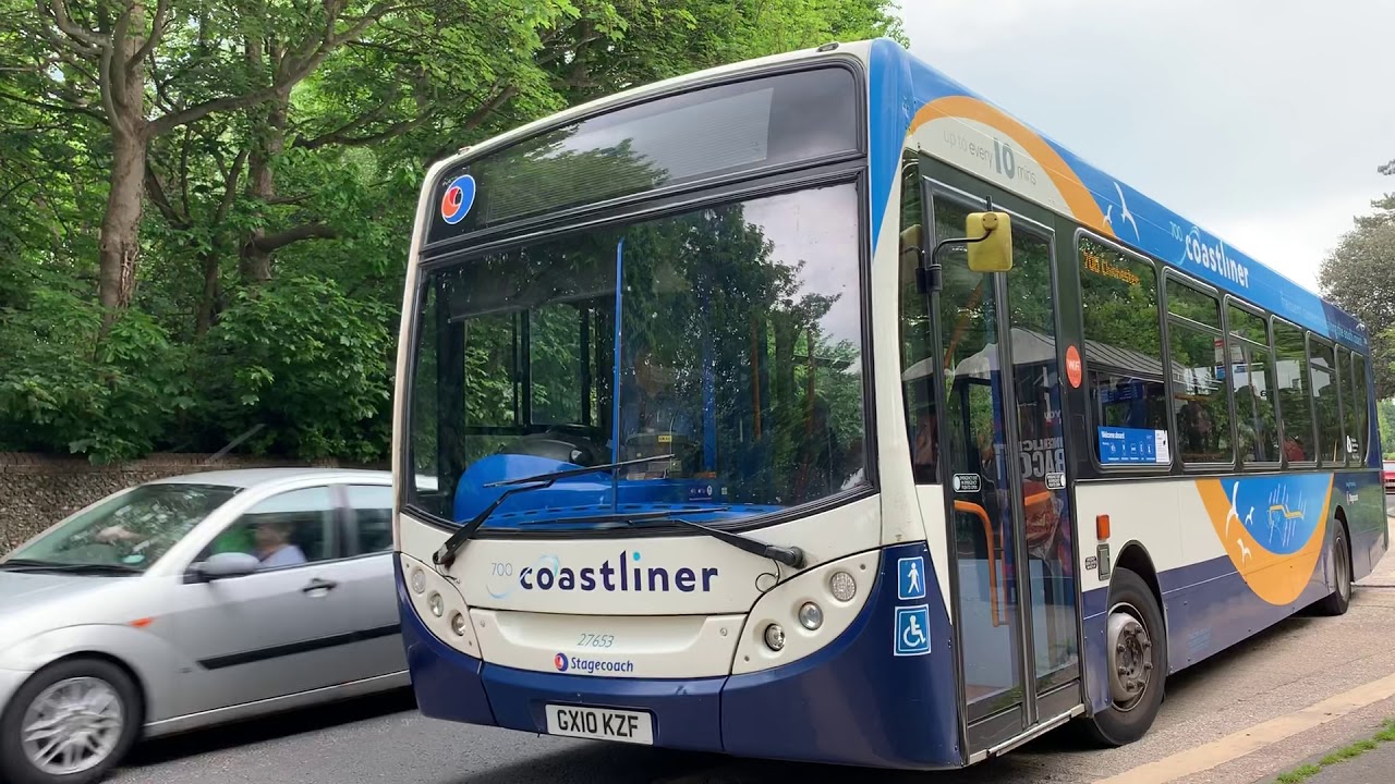 Stagecoach Bus Route 700 Departing Bogor Road Bus stop - YouTube