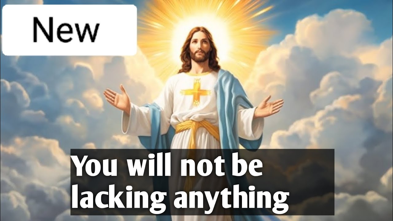 You will not be lacking anything | God Says | God Message Today | Gods ...