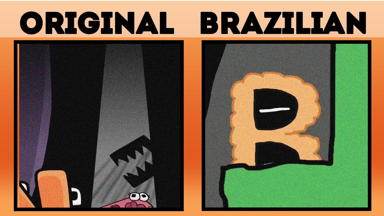 Alphabet Lore vs Brazilian Alphabet Lore Comparison #7 - YouTube