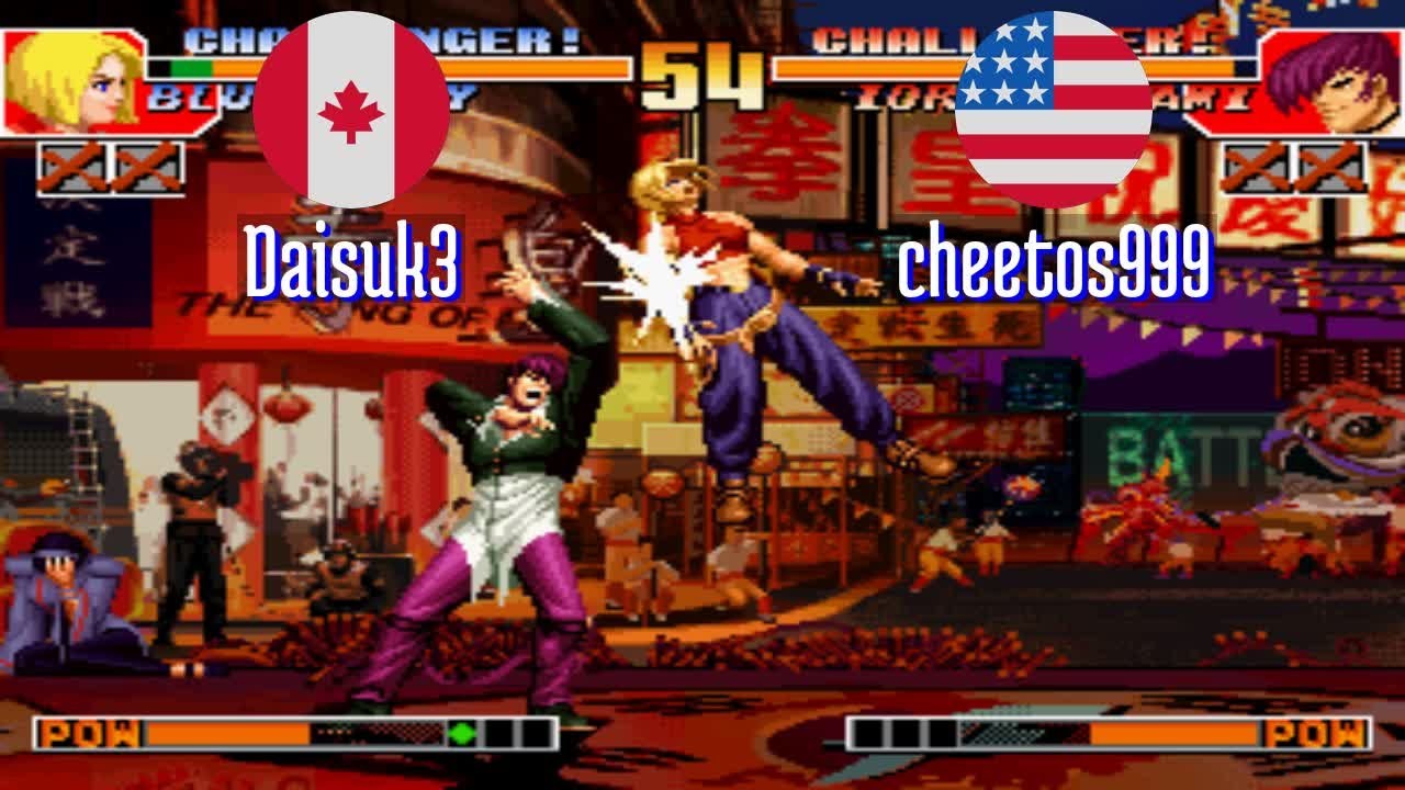 FT5 @kof97: Daisuk3 (CA) vs cheetos999 (US) [King of Fighters 97 ...