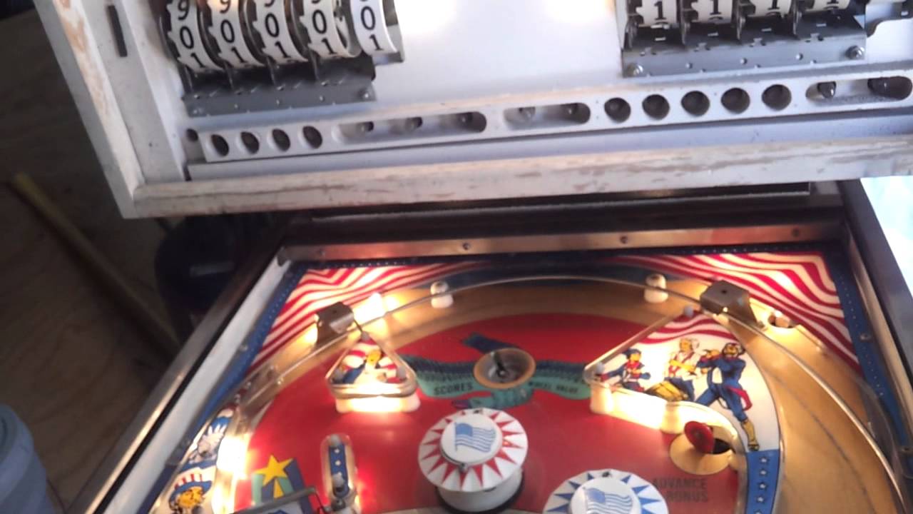 Bally Freedom PInball Machine - YouTube