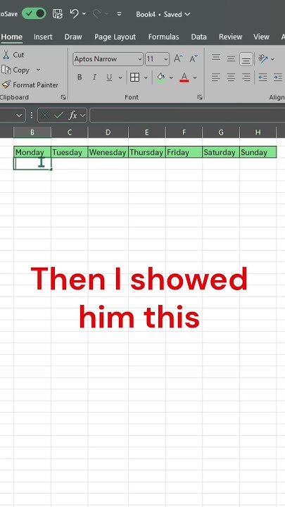 Automatic Calendar in Excel #excel #microsoftexcel #smartexcel #exceltips #excellifehacks - YouTube
