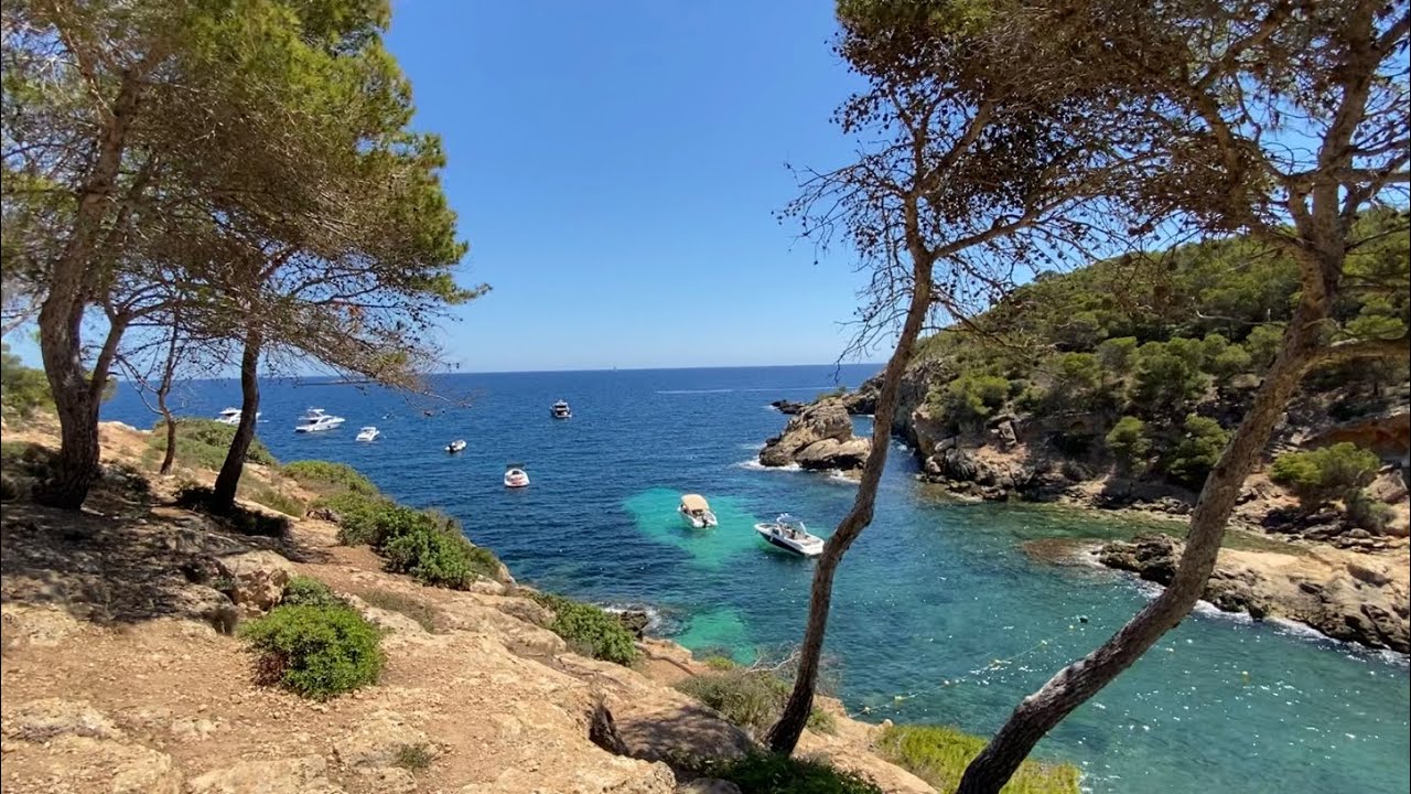 Cala Cap Falco 💜 Traumhafter Platz 🤗 schöne Bucht auf Mallorca - YouTube