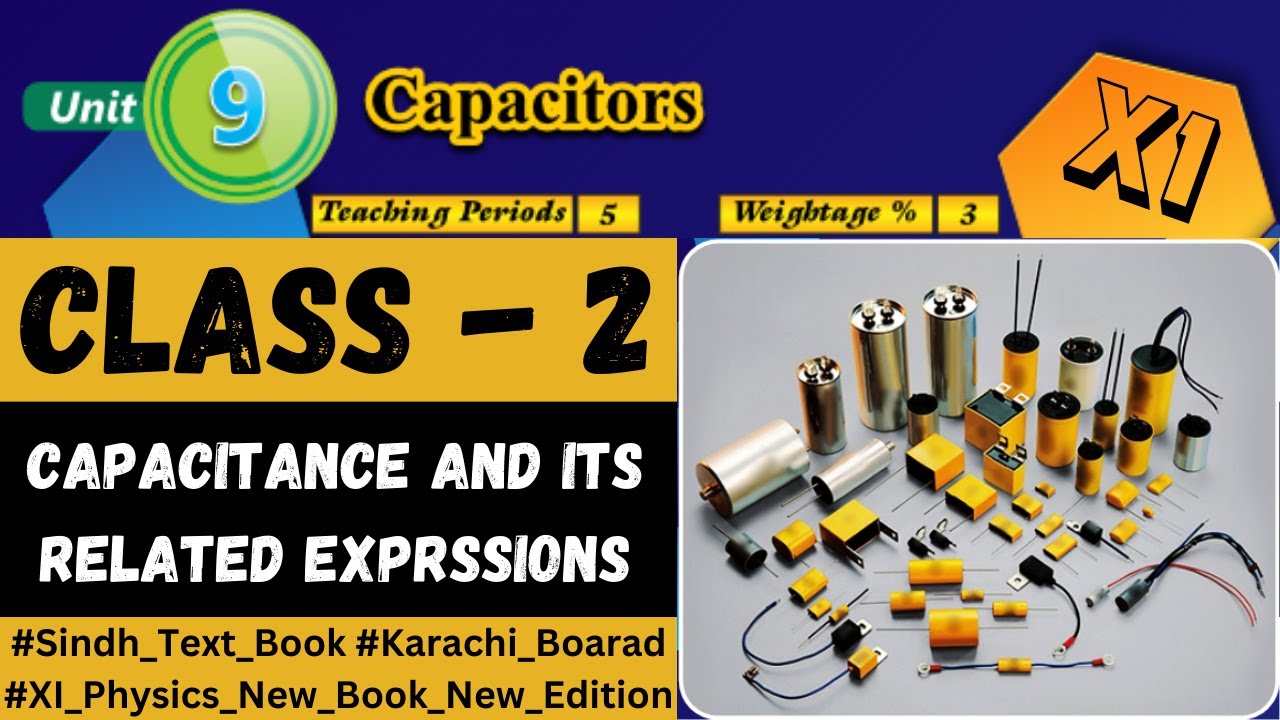 Unit - 9 : Capacitor Class - 2 Capacitance of a Capacitor In Presence ...