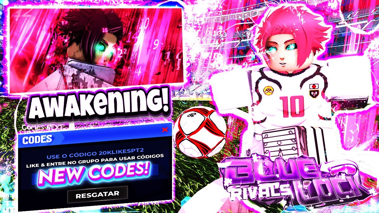 NOVO CÓDIGO INSANO no BLUE LOCK RIVALS + NOVO VAZAMENTO DE SAE e O NOVO ...