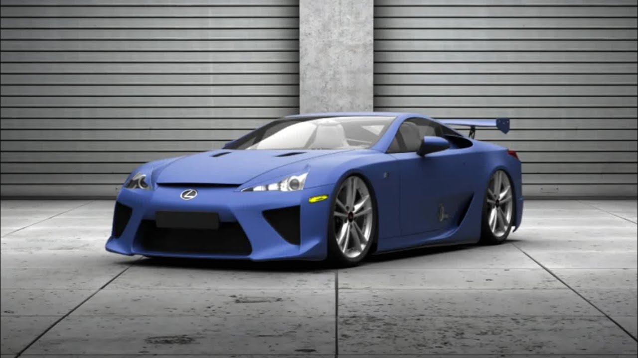 LEXUS LFA | 3D TUNING | HD | - YouTube