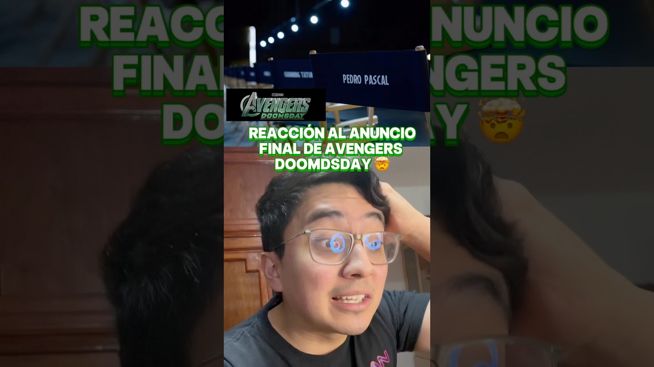 EL FINAL DEL ANUNCIO DEL CAST EN AVENGERS DOOMSDAY 🤯 #Marvel #Peliculas ...