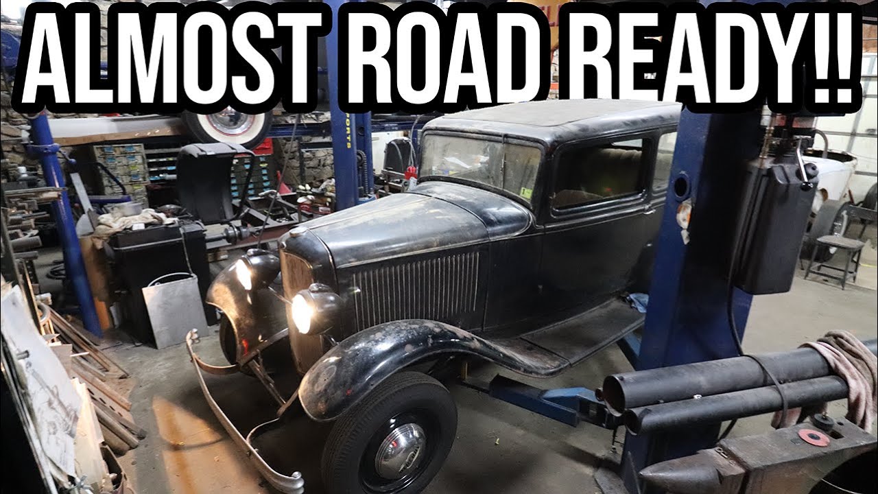 The Last Major Projects On Our Barn Find 1932 Ford - YouTube