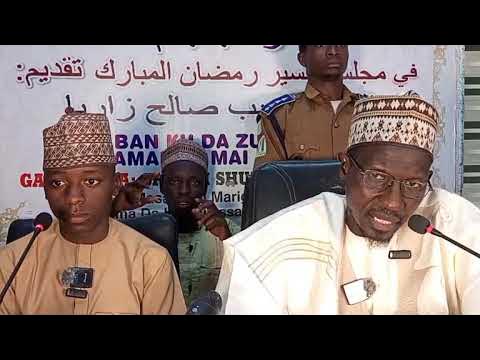 RAMADAN TAFSEER 1446H@2025. DAY. 24 MAZA SHEIKH SHUAIBU SALIHU ZARIA - YouTube