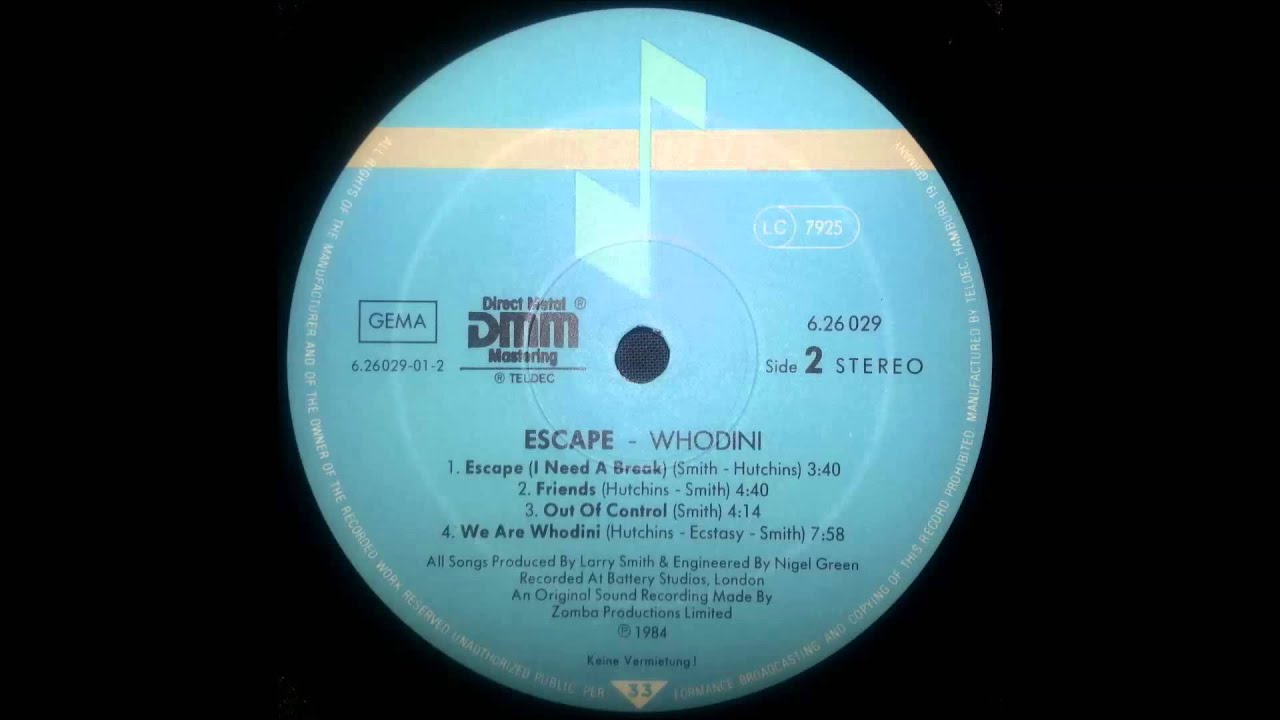 Whodini - Friends (LP Version) - YouTube