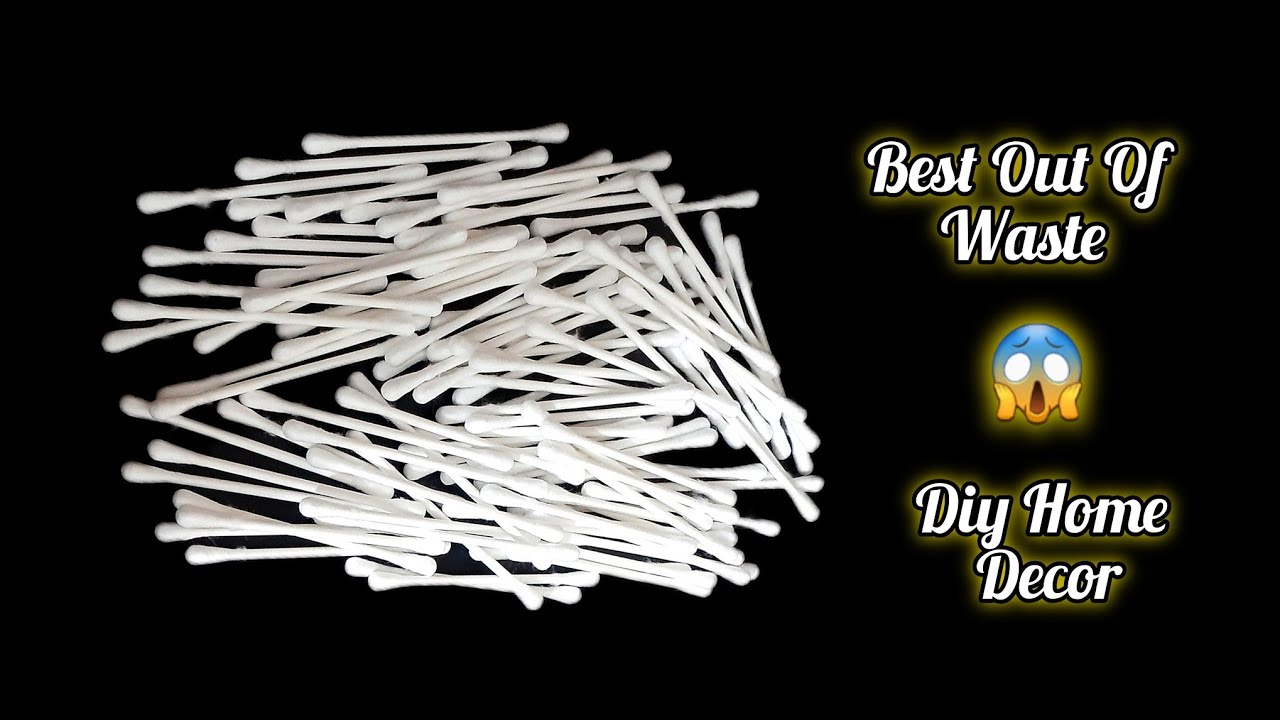 2 Unique earbuds craft ideas for home decor | Earbuds craft | DIY ...