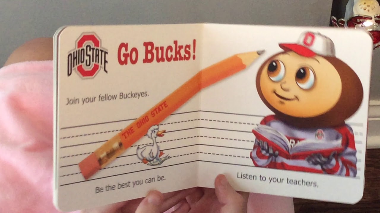 Baby Buckeyes Reading Unique Baby Gift - YouTube