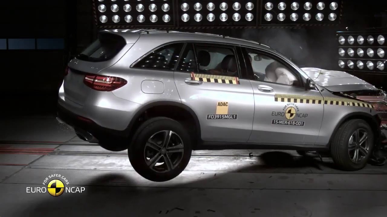 Crash Test Mercedes Benz GLC GLS 2015 2016 - YouTube