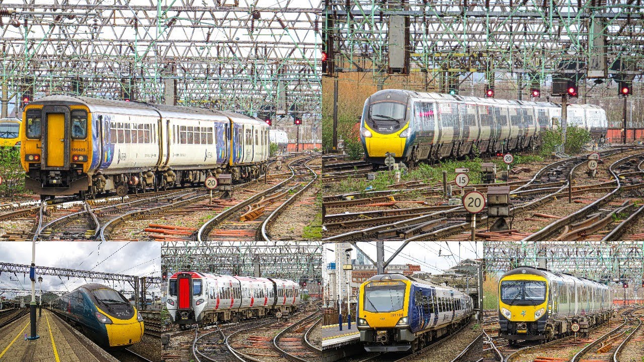 My day at Manchester Piccadilly seeing class 66 741 & class 185 111 17 ...