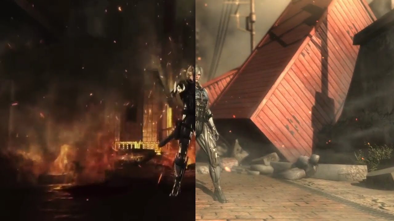 MGR:R E3 2012 Recreation as Final Game Cutscene - YouTube