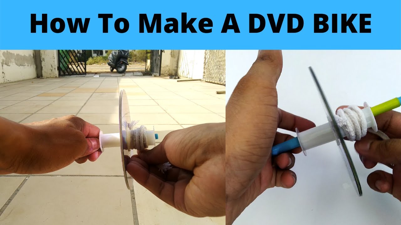 DVD Bike | How to Make At Home | DIY Video Tutorial | Subscribe For ...
