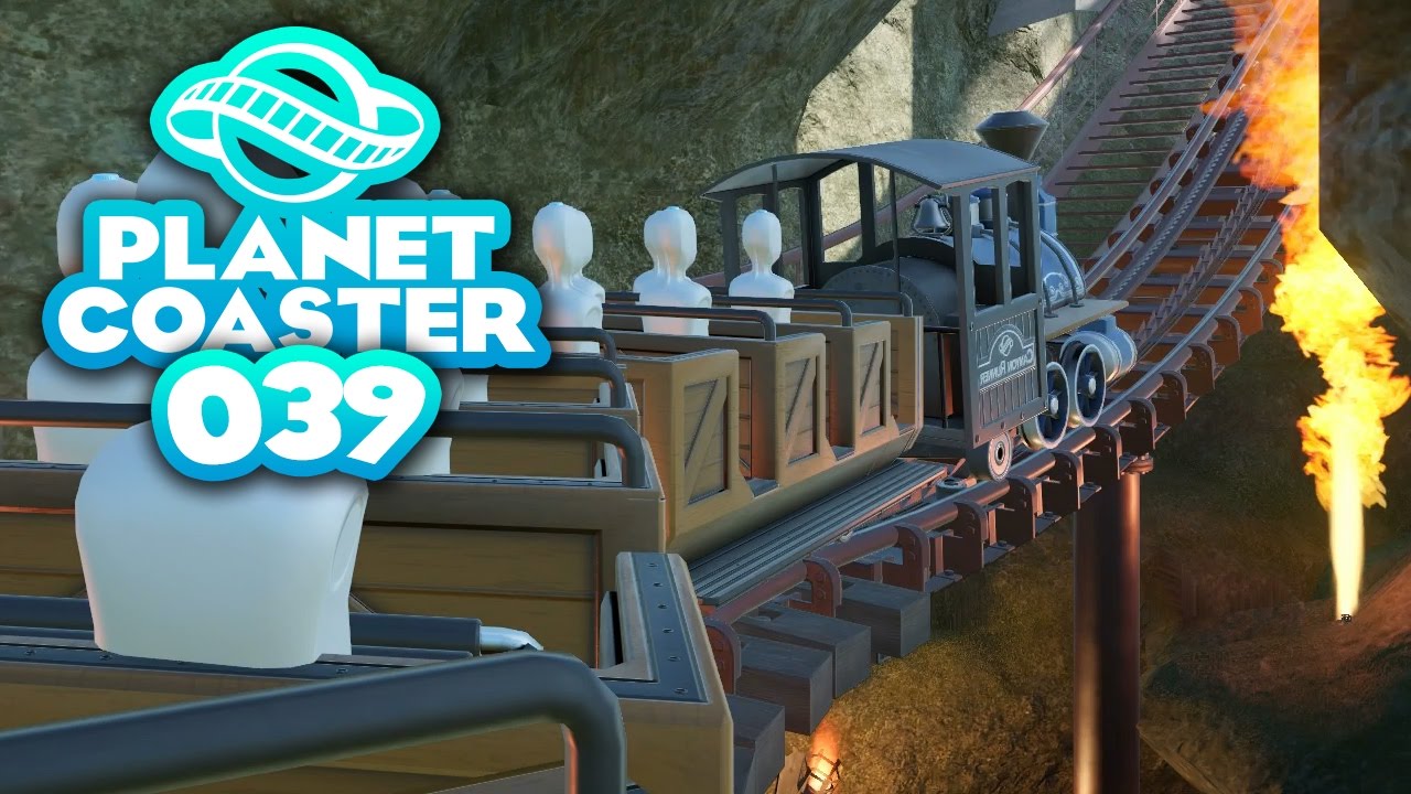 PLANET COASTER #039 - Die Minenbahn bekommt den Abriss - YouTube