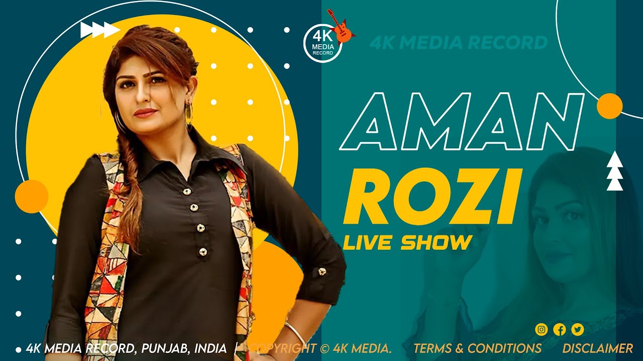 AMAN ROZI - ਅਮਨ ਰੋਜ਼ੀ | AMAN ROZI LIVE SHOW WEDDING || NEW VIRAL VIDEO ...