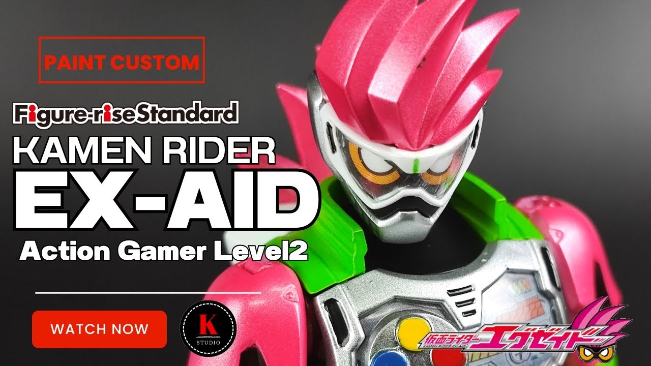 Paint Custom Figure-rise standard Kamen Rider Ex-Aid เกมส์สตาร์ทมาพร้อม ...