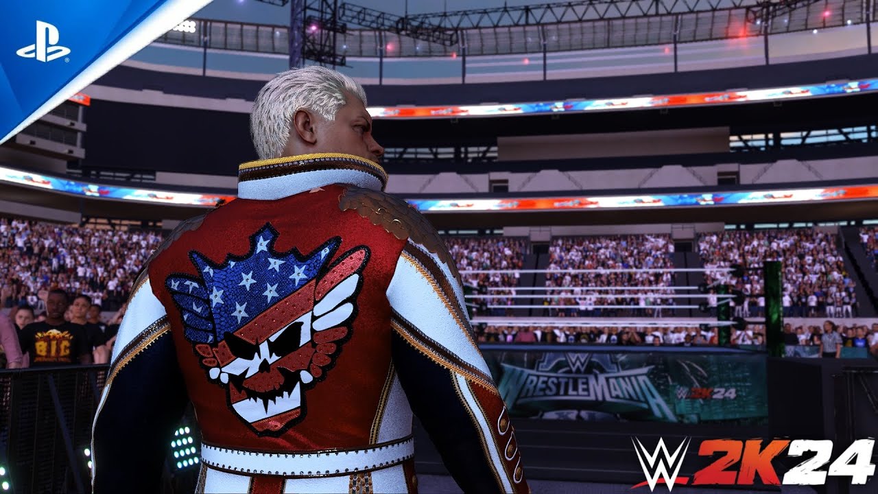 WWE2K24 CODY RHODES VS THE ROCK | WRESTLEMANIA 40#wwe2k24 - YouTube