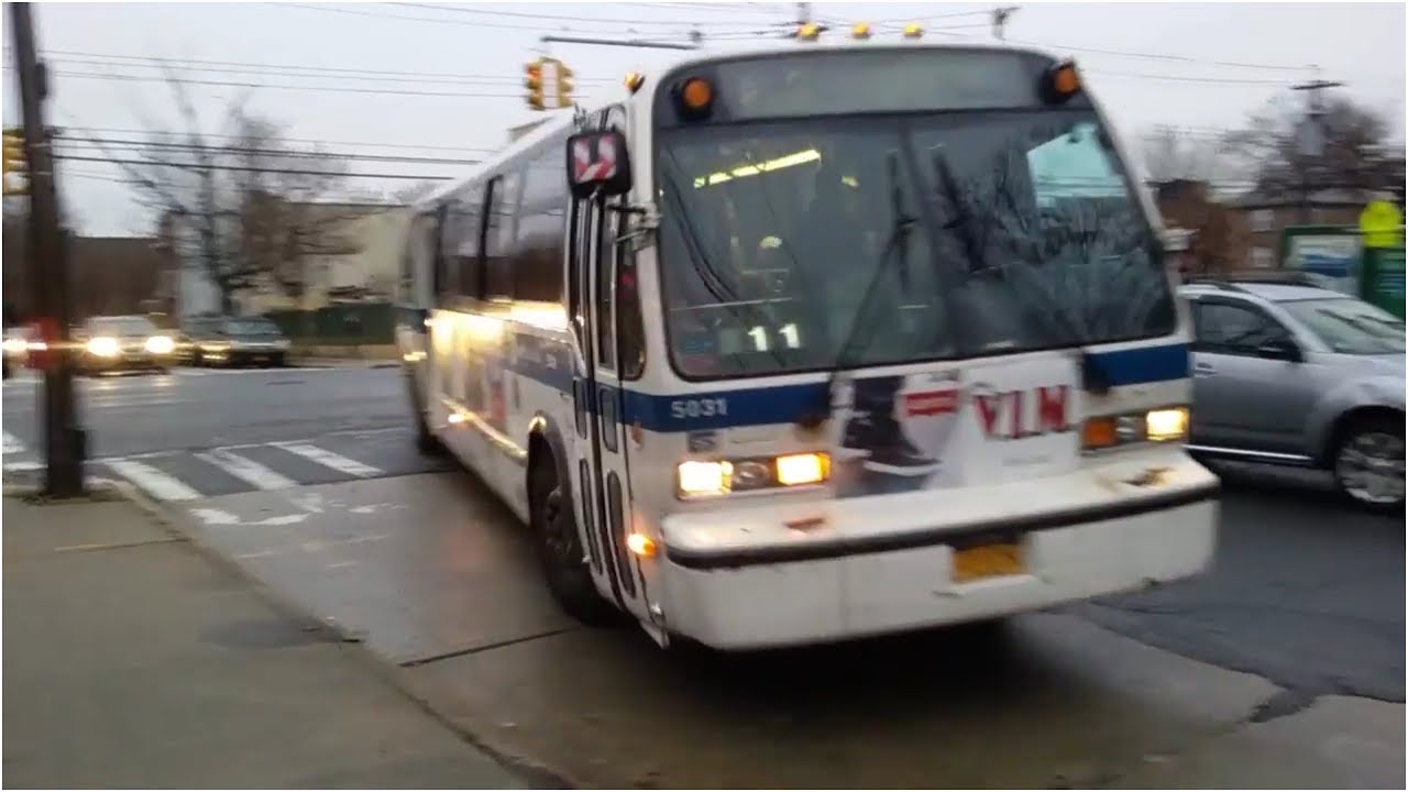MTA: 1998 NovaBus T80-206 RTS-06 [5031] Bx8 bus - YouTube