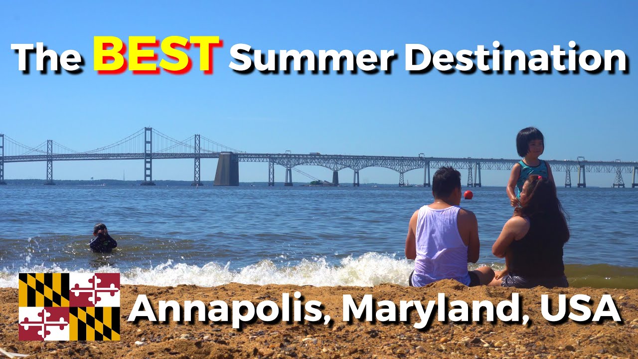 The BEST Summer Destination in Annapolis, Maryland | Sandy Point State ...